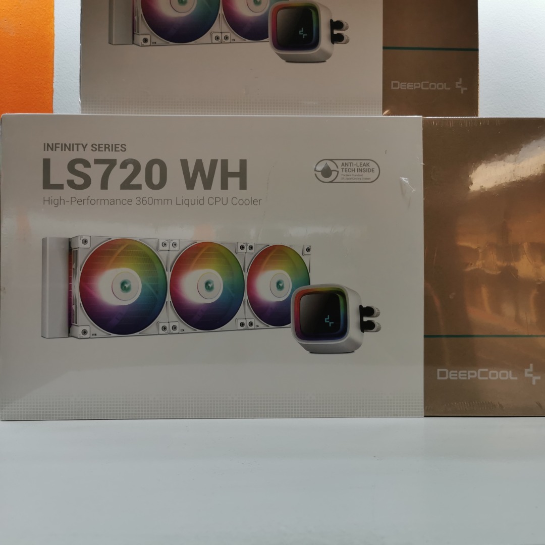 Deepcool LS720 360mm aRGB AIO Liquid CPU Cooler White, Computers & Tech ...