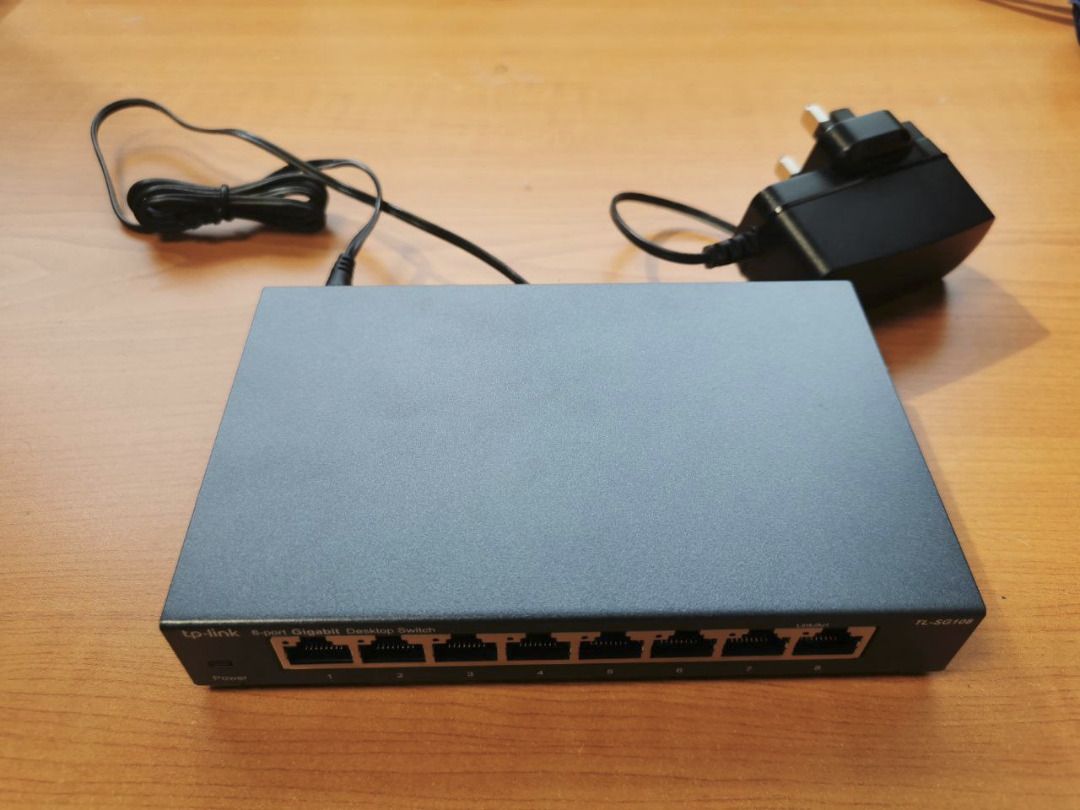 Desktop Switch Tp-Link TL-SG108 8-port, Computers & Tech, Parts ...