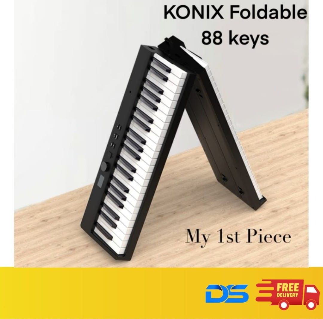 Digital Piano Keyboard Foldable, Hobbies & Toys, Music & Media, Musical ...