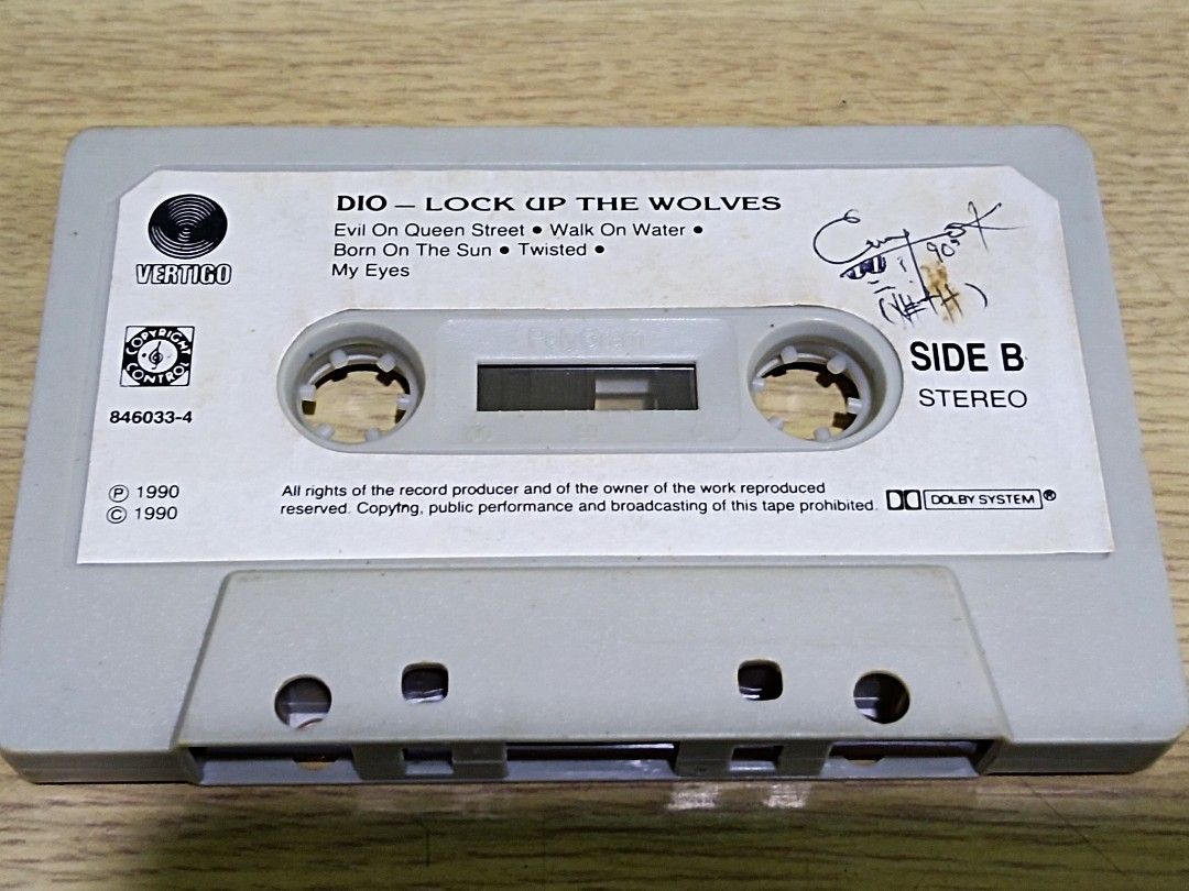 DIO, Lock up the Wolves ( Cassette), Hobbies & Toys, Music & Media, CDs ...