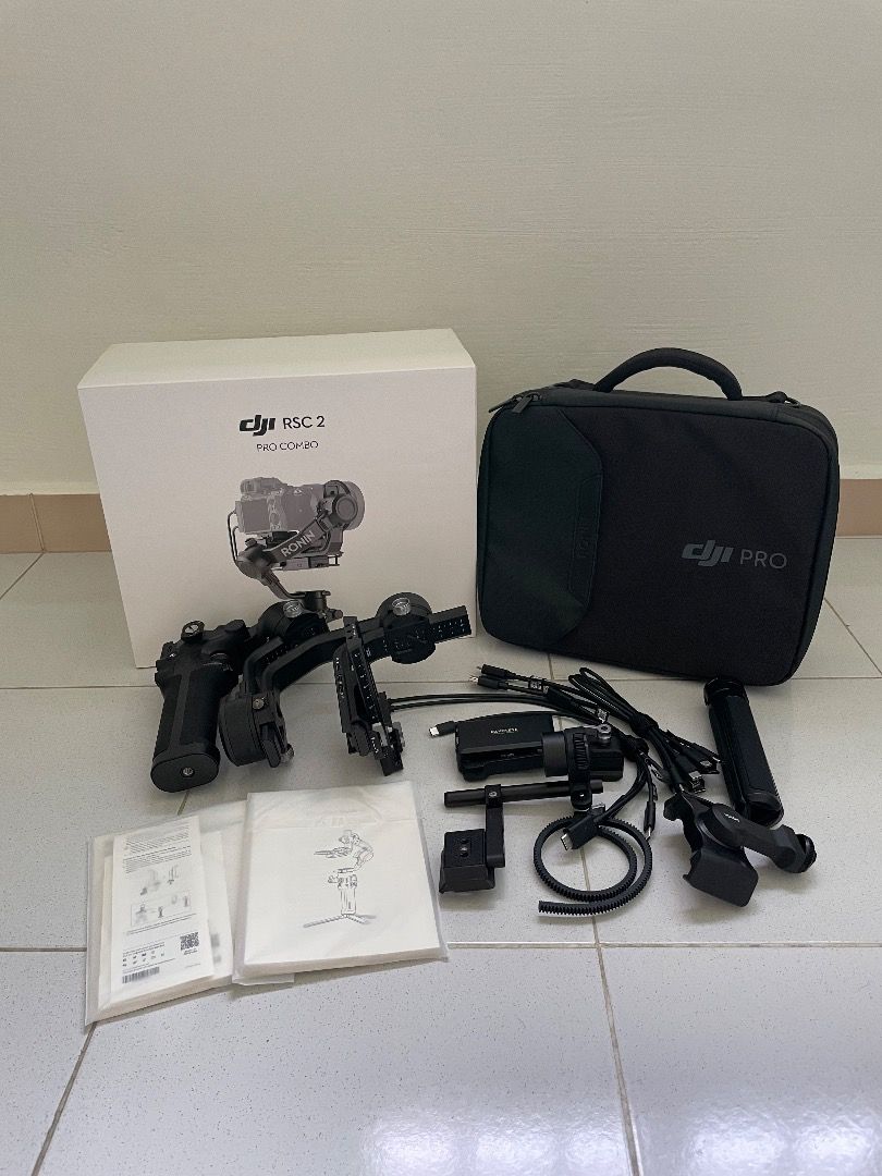 DJI RSC 2 PRO COMBO Gimbal Stabiliser, Photography, Photography ...