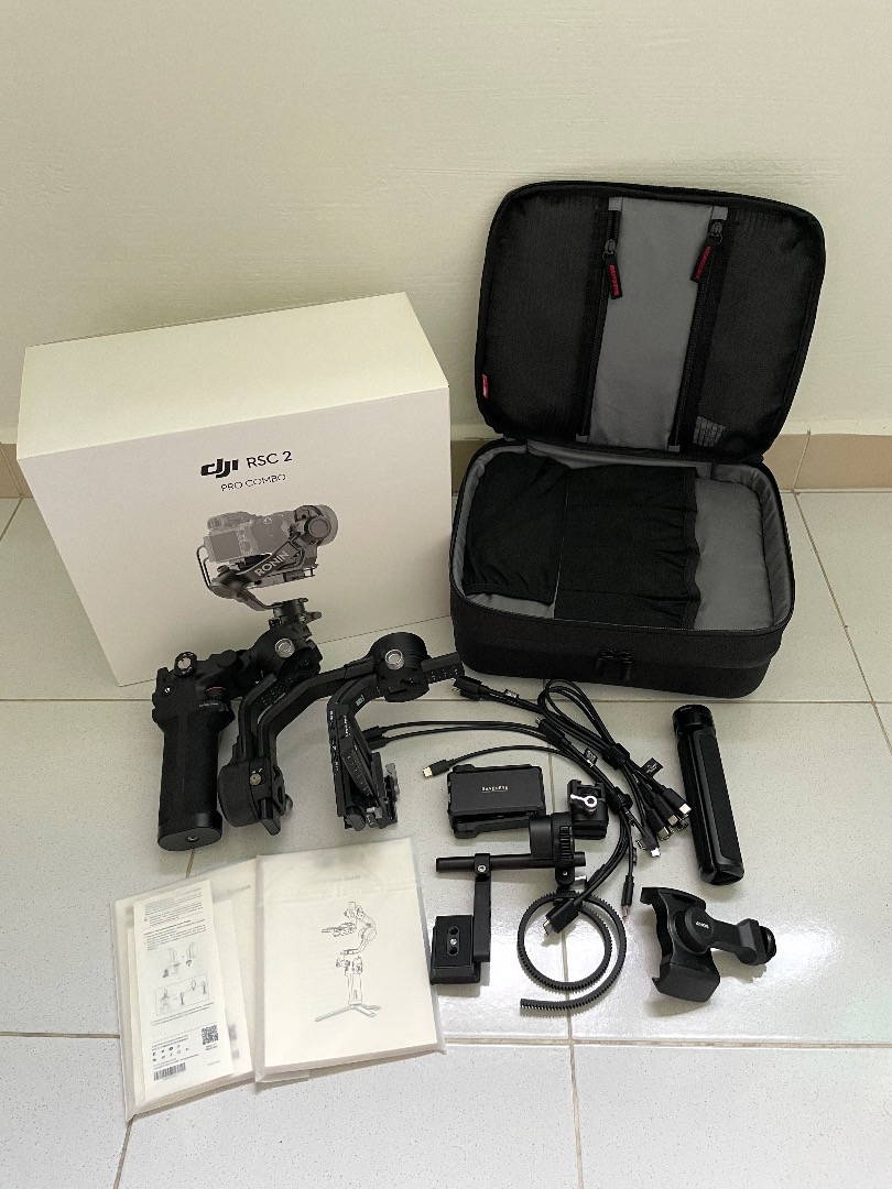 DJI RSC 2 PRO COMBO Gimbal Stabiliser, Photography, Photography ...