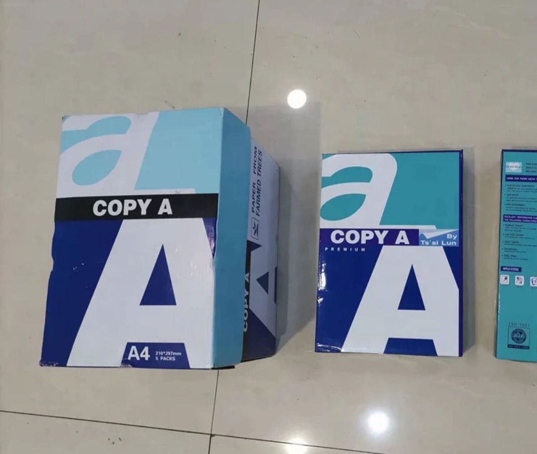 Double A A4, Hard Copy Bond Paper For sale, Hobbies & Toys, Stationary ...