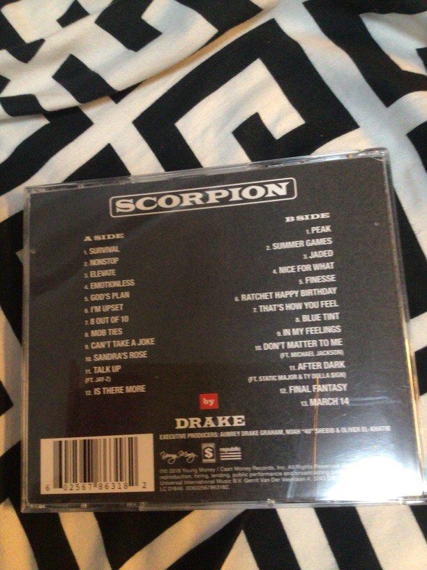 Drake Scorpion Album CD on Carousell