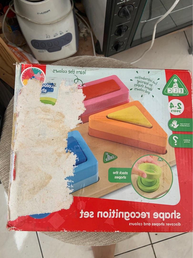 Elc recognition shapes, Bayi & Anak, Mainan & Baby Walker di Carousell