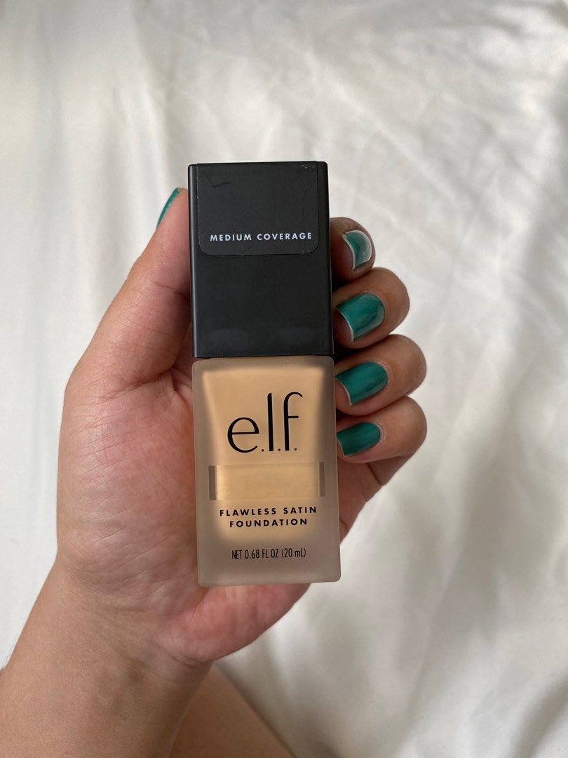 elf Flawless Satin Foundation Shade: Vanilla - light with neutral ...