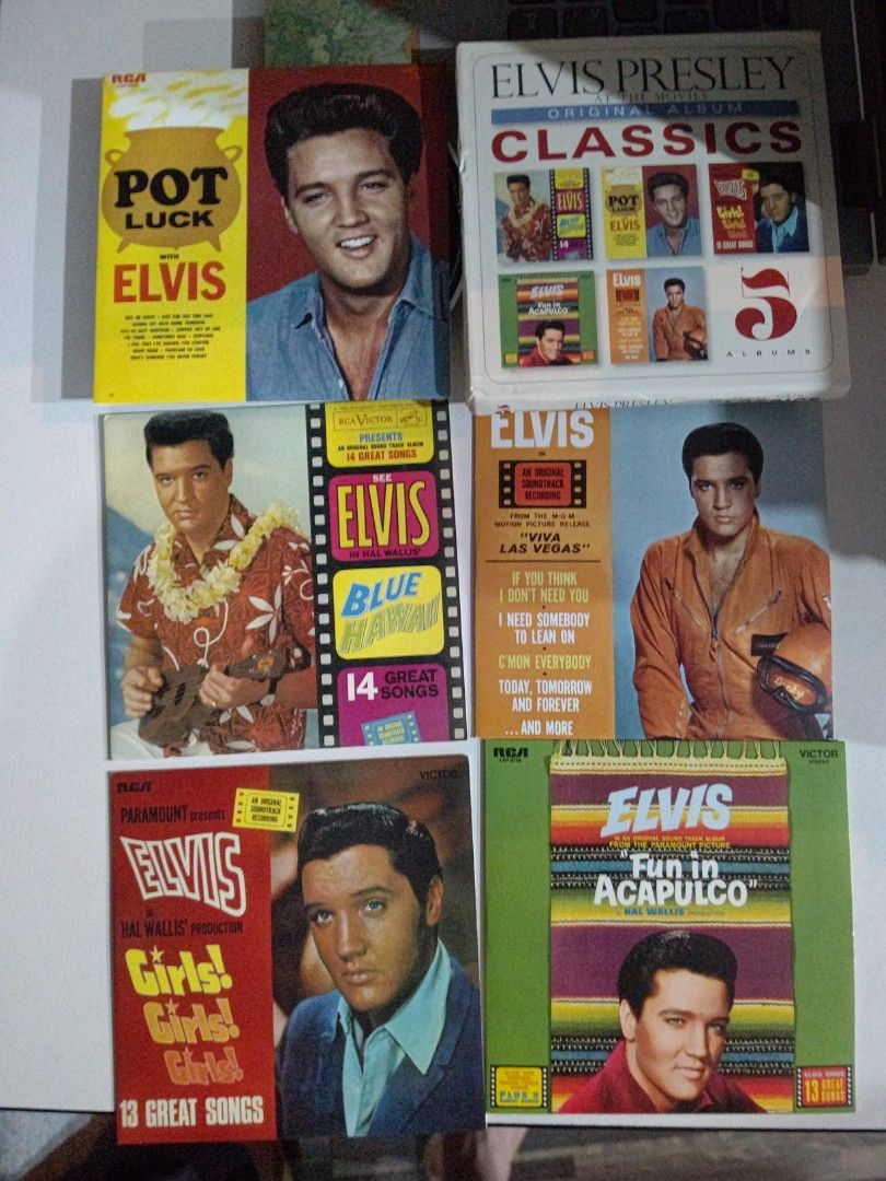 Elvis Presley. Original album classics 5CD SET, 興趣及遊戲, 音樂、樂器 & 配件, 音樂與 ...