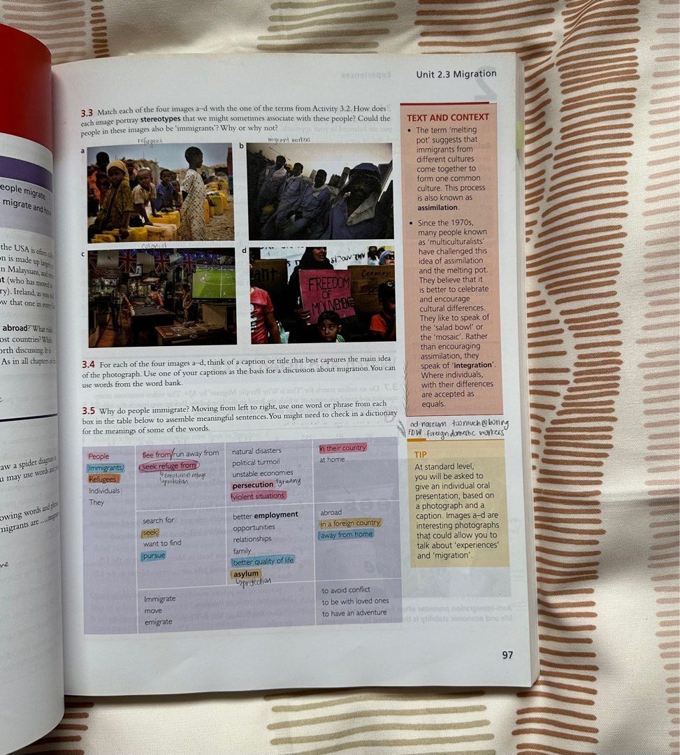 English B IB Textbook, Hobbies & Toys, Books & Magazines, Textbooks on ...