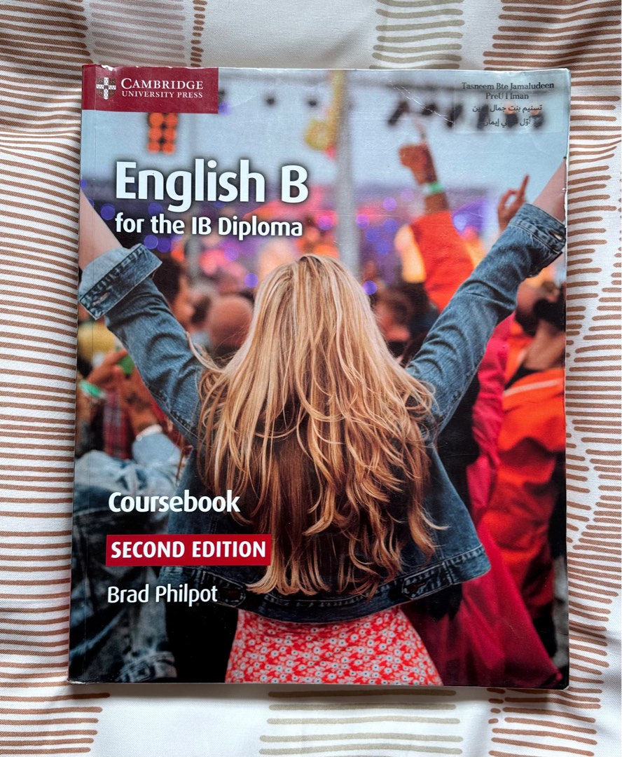 English B IB Textbook, Hobbies & Toys, Books & Magazines, Textbooks on ...
