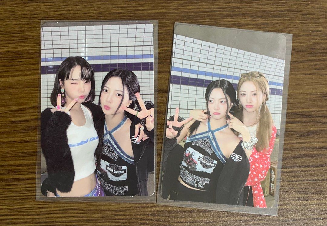 Eunchae Chaewon Yunjin unit set compact version album photocards le sserafim antifragile ...