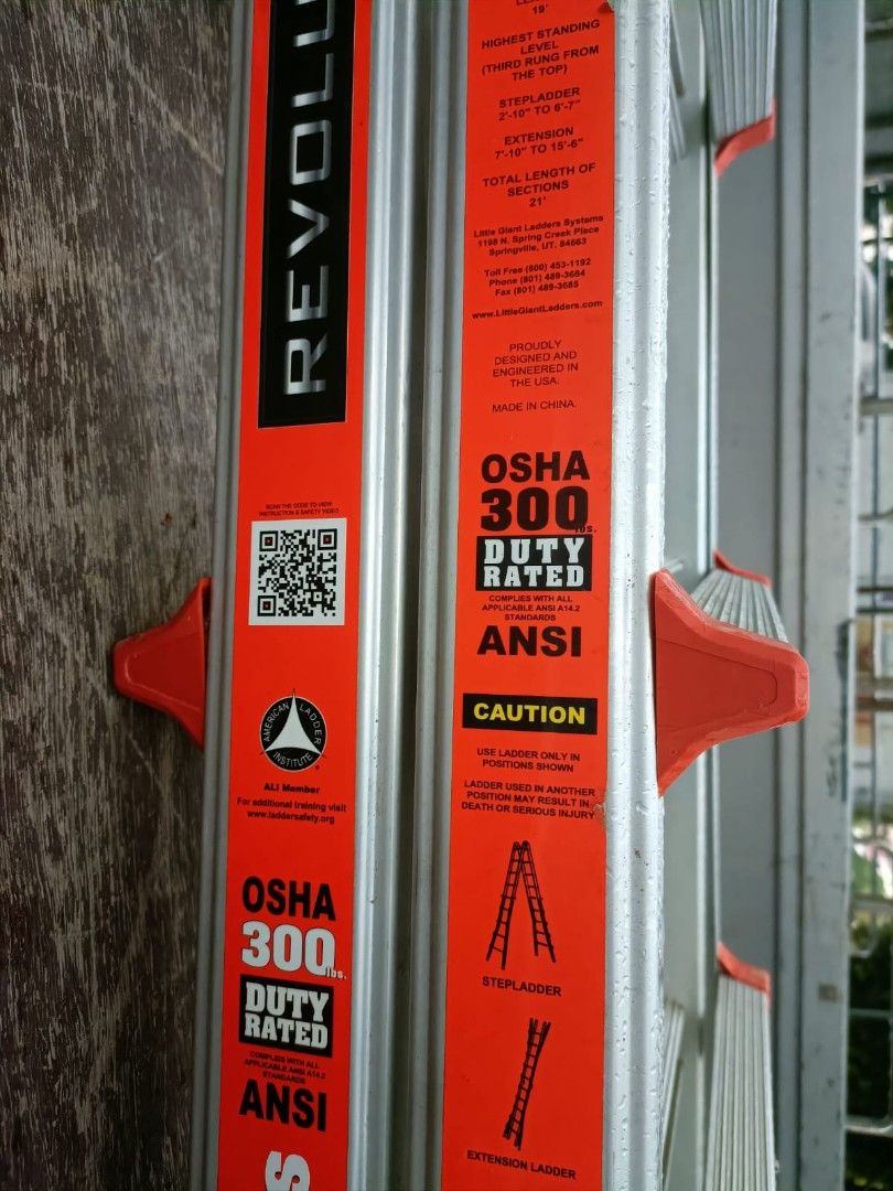 Extra heavy duty ladder, Furniture & Home Living, Home Improvement ...