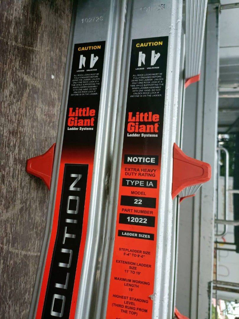 Extra heavy duty ladder, Furniture & Home Living, Home Improvement ...