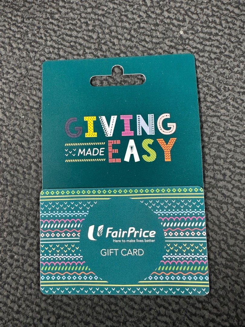 Fairprice NTUC Gift Card, Tickets & Vouchers, Vouchers on Carousell