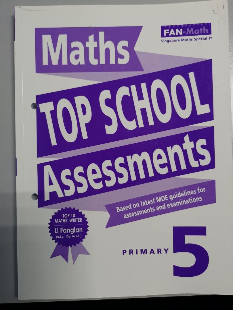 FAN-MATH Maths Top School Assessments: P5, Hobbies & Toys, Books ...