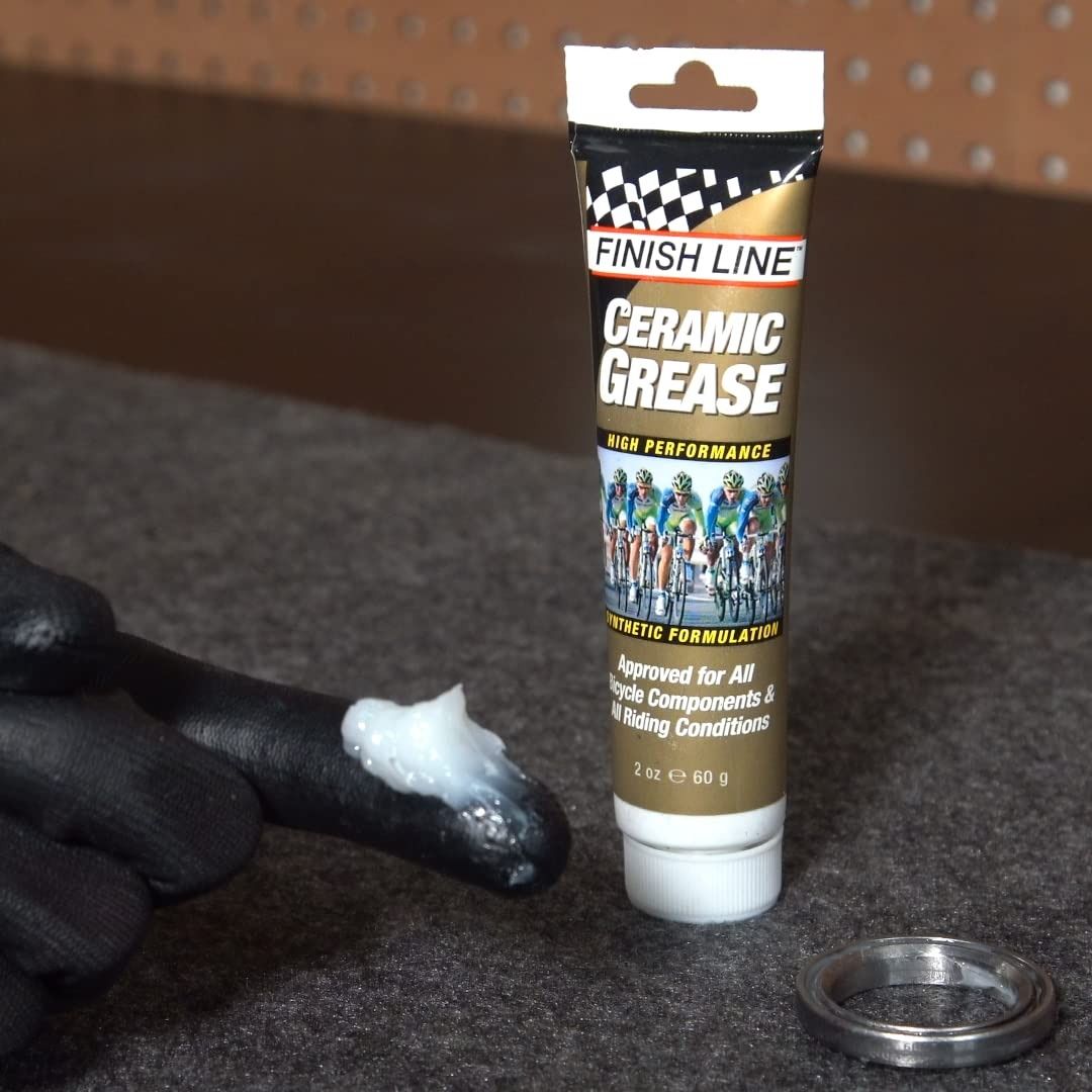 Finish Line Ceramic Grease suitable for bottom bracket, hub, and ...