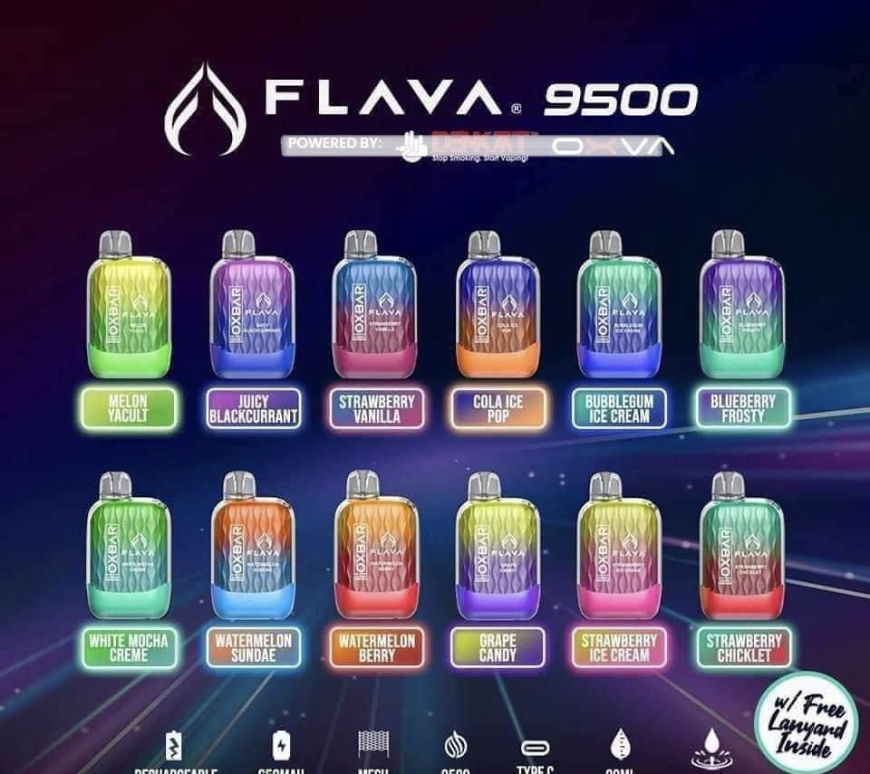 Flava Oxbar 9,500P, Food & Drinks, Other Food & Drinks on Carousell