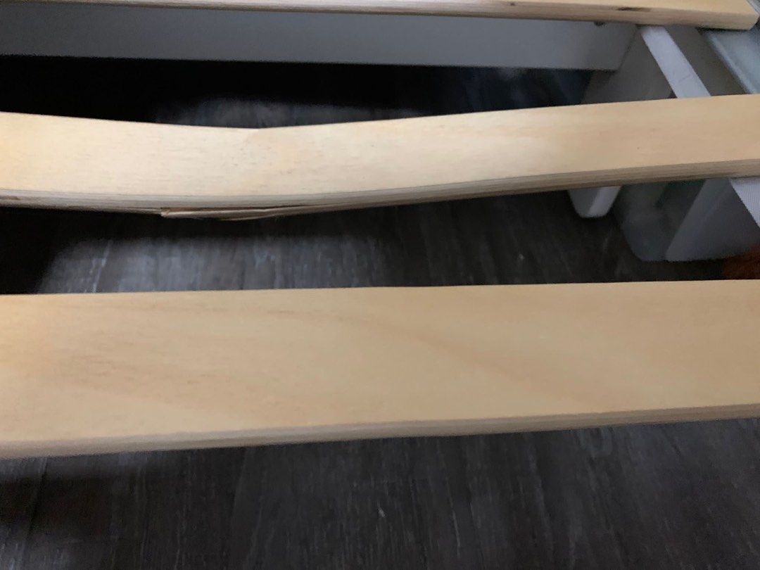 FOC Ikea extendable single bed frame, Furniture & Home Living ...