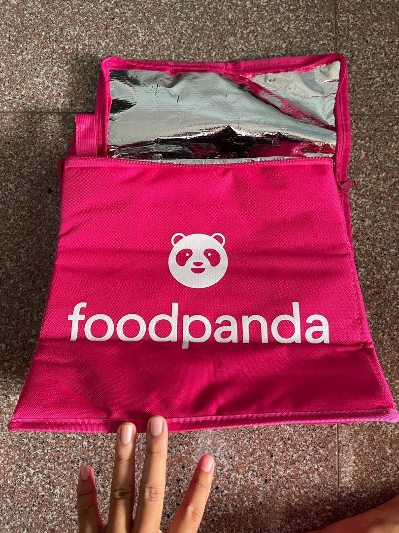 FoodPanda Halal Bag, Motorcycles, Motorcycle Accessories on Carousell