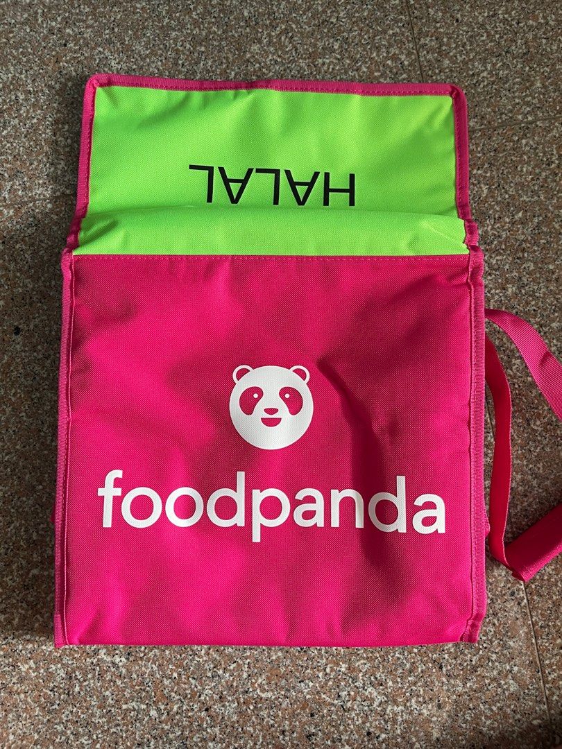 FoodPanda Halal Bag, Motorcycles, Motorcycle Accessories on Carousell
