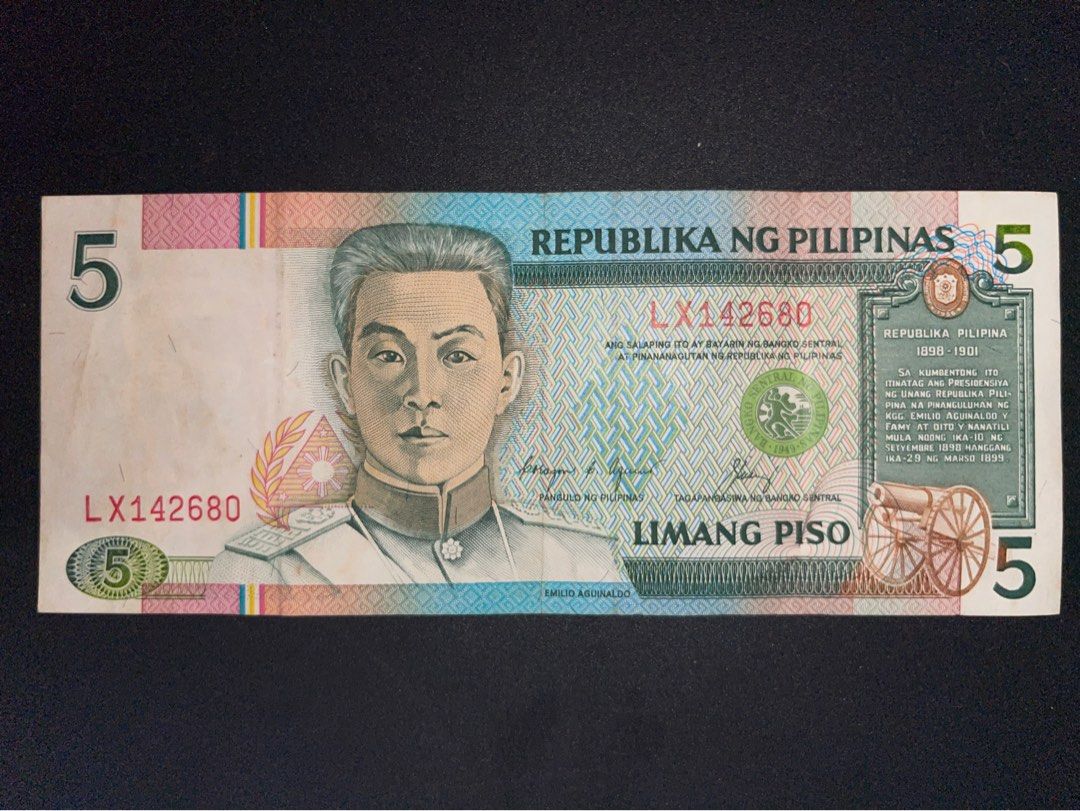 FOR SALE: Limang Piso (Year 1898), Hobbies & Toys, Memorabilia ...