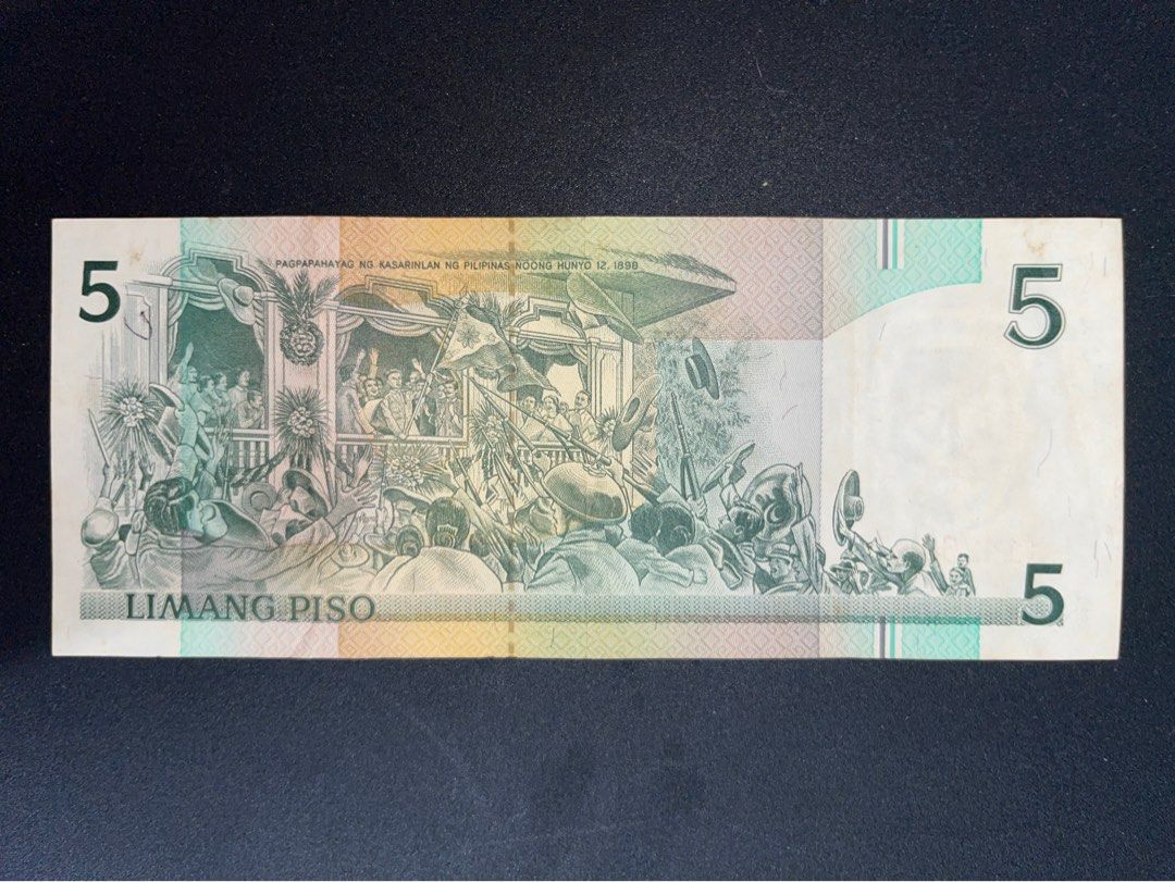 FOR SALE: Limang Piso (Year 1898), Hobbies & Toys, Memorabilia ...
