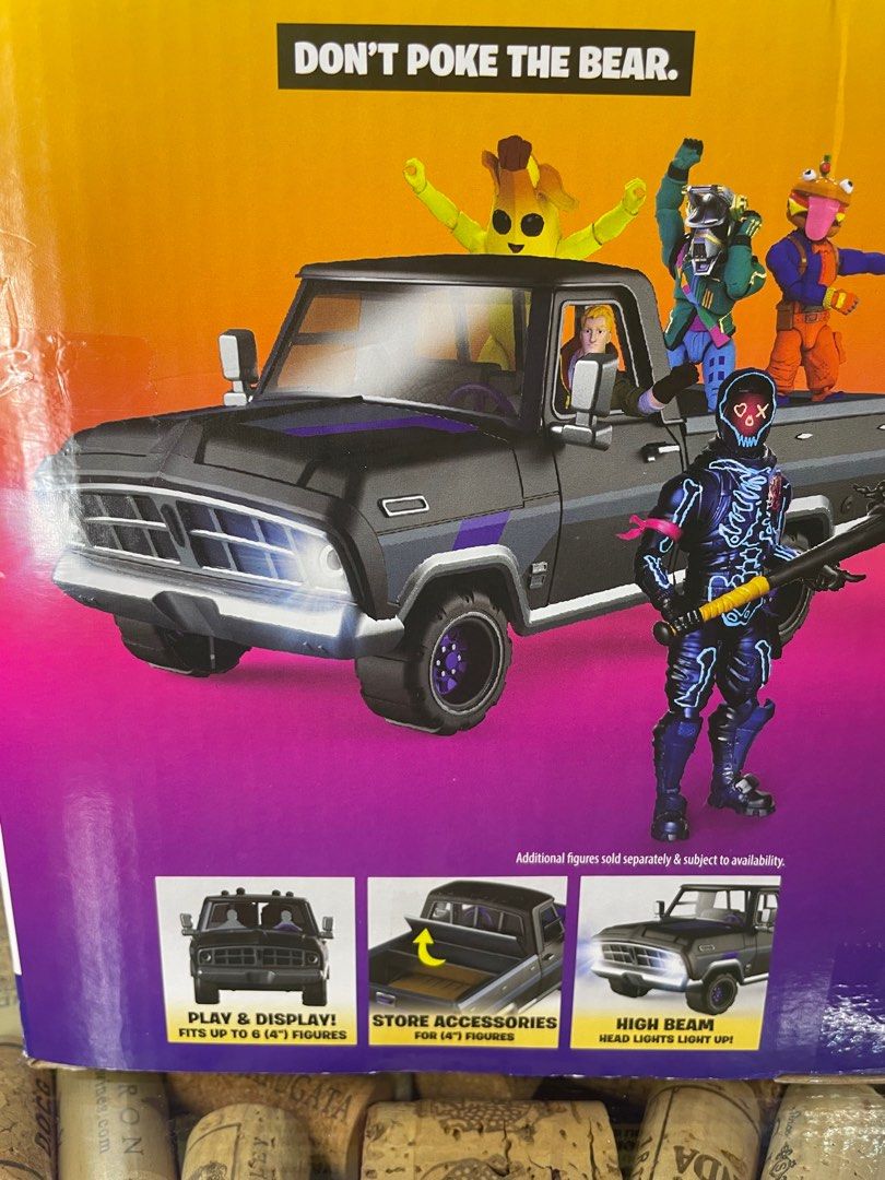 FORTNITE Figure Party Trooper with Pick up Truck, Hobbies & Toys, Toys ...