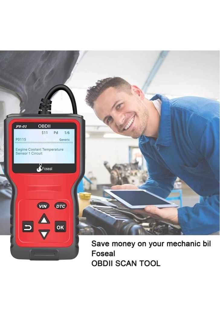 Foseal FO-01 scan tool, Car Accessories, Electronics & Lights on Carousell
