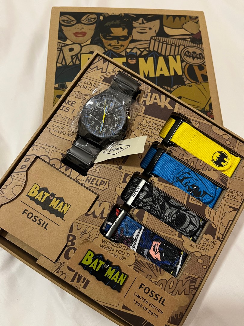 Fossil Batman Limited Edition Watch on Carousell