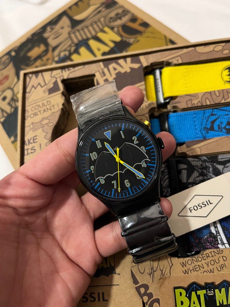 Fossil Batman Limited Edition Watch on Carousell