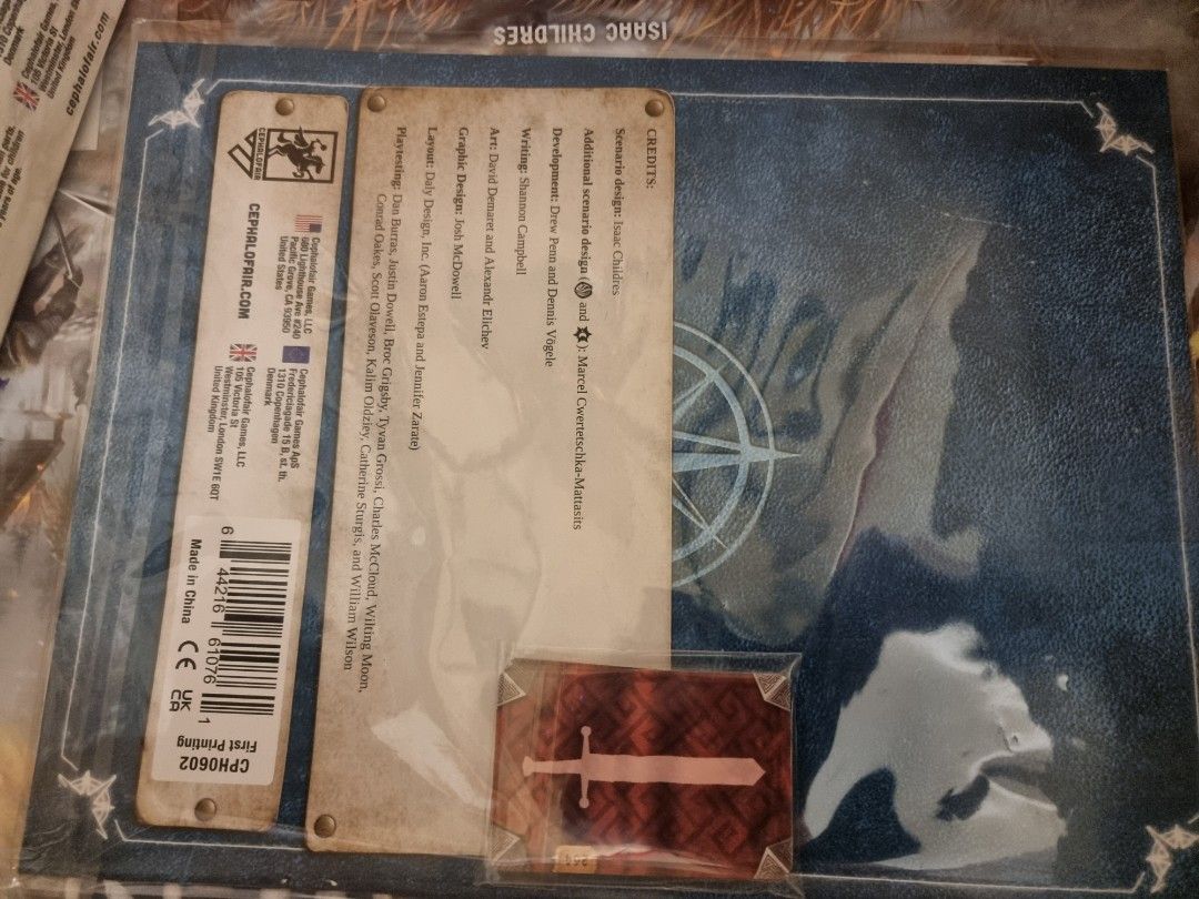 Frosthaven, Broad game, Solo Scenarios, Removable Stickers, Bundle set ...