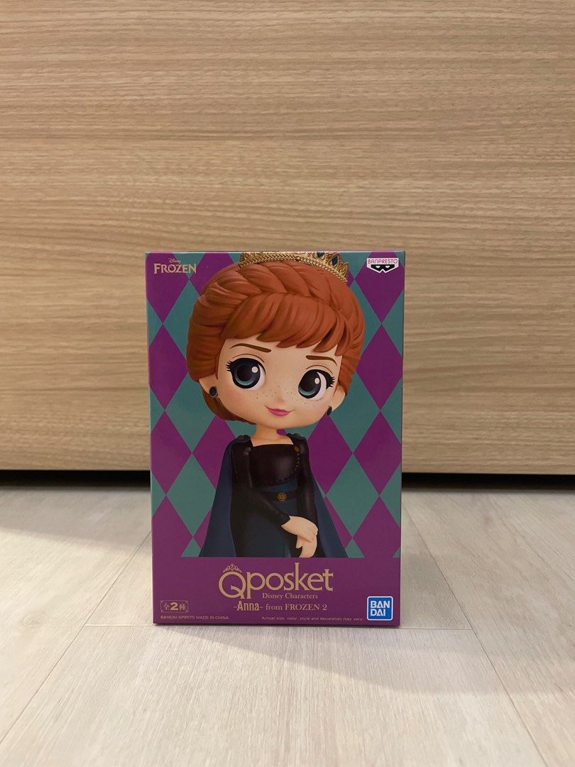 Frozen II Disney Q Posket Anna (Ver.A), Hobbies & Toys, Toys & Games on ...