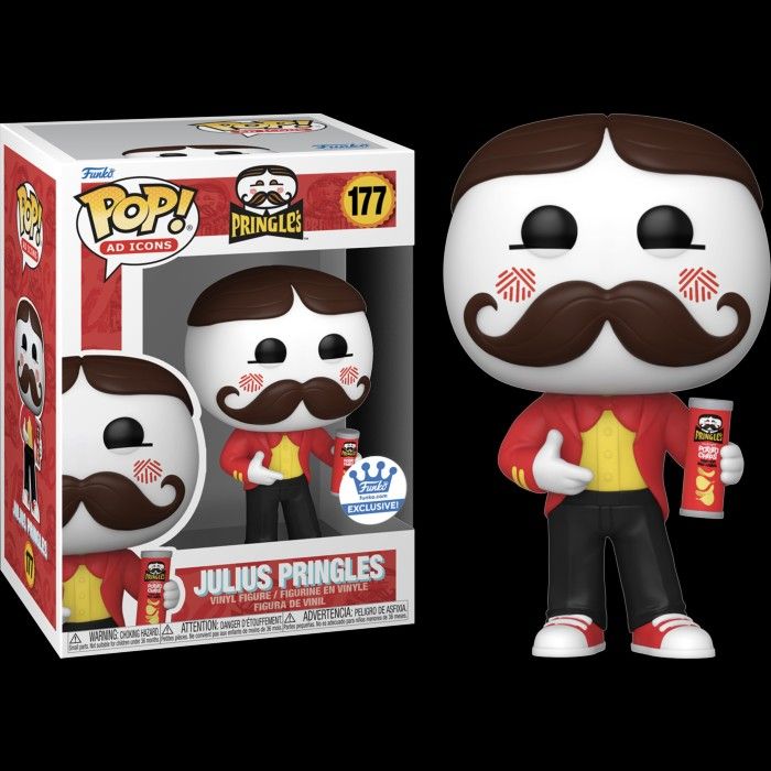 Funko Pop! AD Icons: Pringles - Julius Pringles (Funko Exclusive) #177 ...