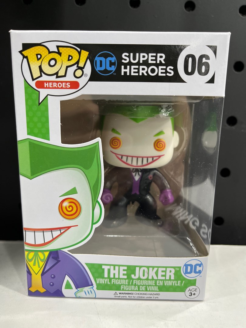 Funko Pop Joker black suit, Hobbies & Toys, Toys & Games on Carousell