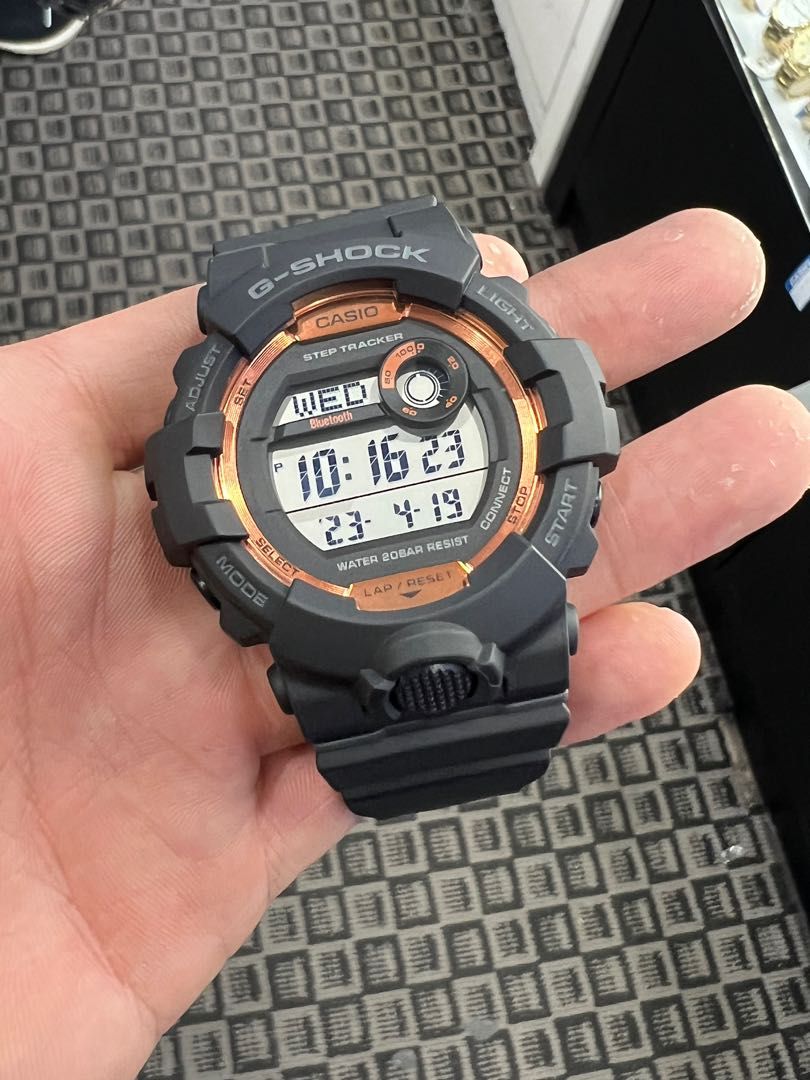 G SHOCK BLUETOOTH STEP TRACKER GBD-800SF-1DR, Men's Fashion, Watches ...