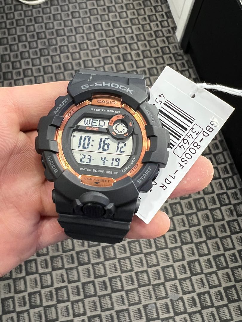 G SHOCK BLUETOOTH STEP TRACKER GBD-800SF-1DR, Men's Fashion, Watches ...