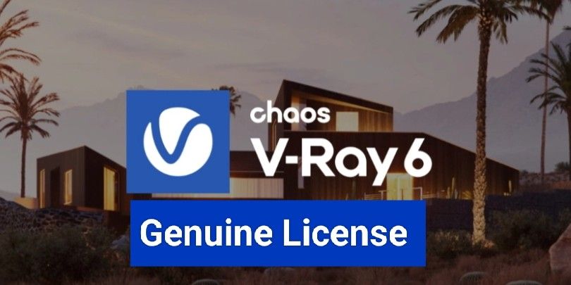 Genuine V-Ray 6 License (1 year subscription)/3D Rendering Plugin and ...