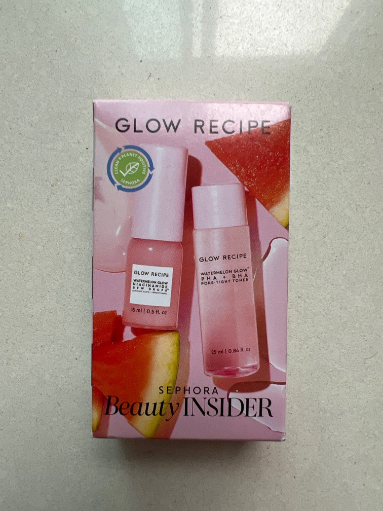 Glow Recipe Watermelon Glow Toner & Dew Drops, Beauty & Personal Care ...