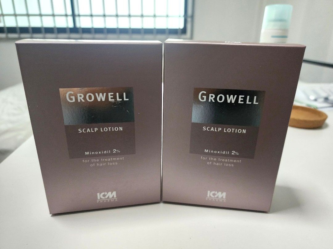 Growell Minoxidil 2%, Beauty & Personal Care, Hair on Carousell