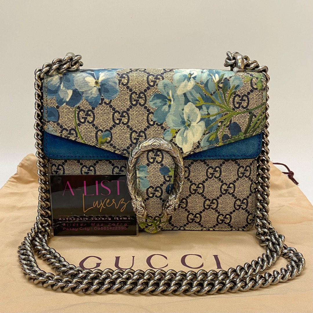 GUCCI DIONYSUS BLOOMS MINI BLUE on Carousell