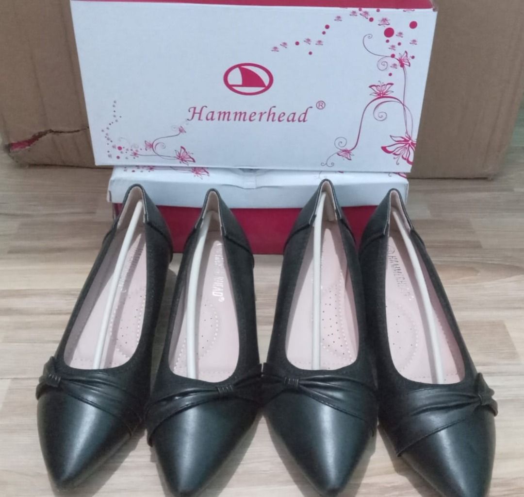 Hammerhead Lady's Shoes Black, Women's Fashion, Footwear, Heels on ...