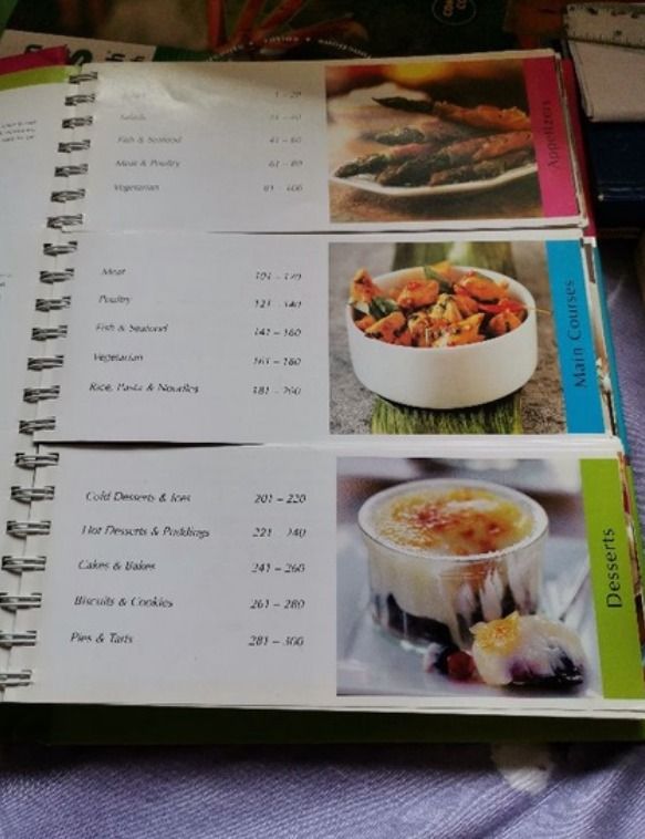 Hard bound Recipe Book Million Menus, Hobbies & Toys, Books & Magazines ...