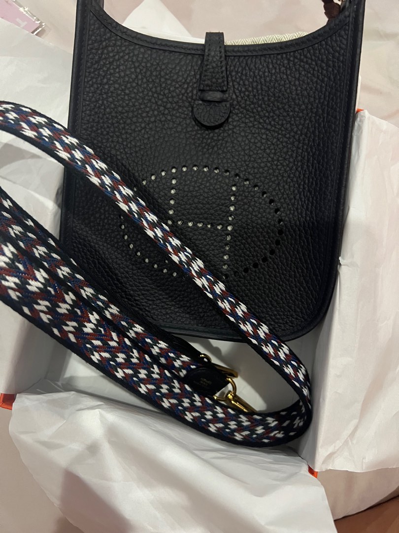 Hermes Mini Evelyn TPM, Luxury, Bags & Wallets on Carousell