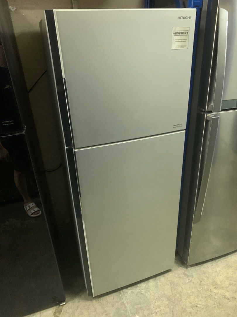 Hitachi Inverter X Dual Fan Cooling fridge 365L, TV & Home Appliances ...