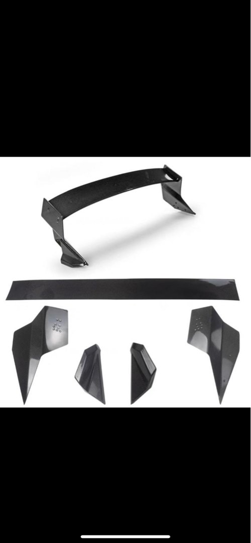 Honda Civic FC Carbon Fibre Mugen Spoiler, Car Accessories, Accessories ...