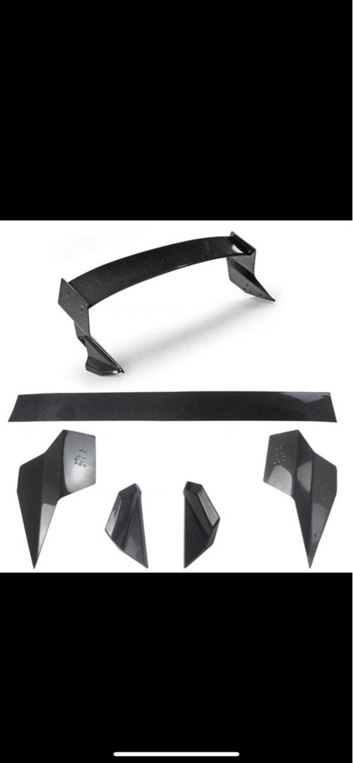 Honda Civic FC Carbon Fibre Mugen Spoiler, Car Accessories, Accessories ...