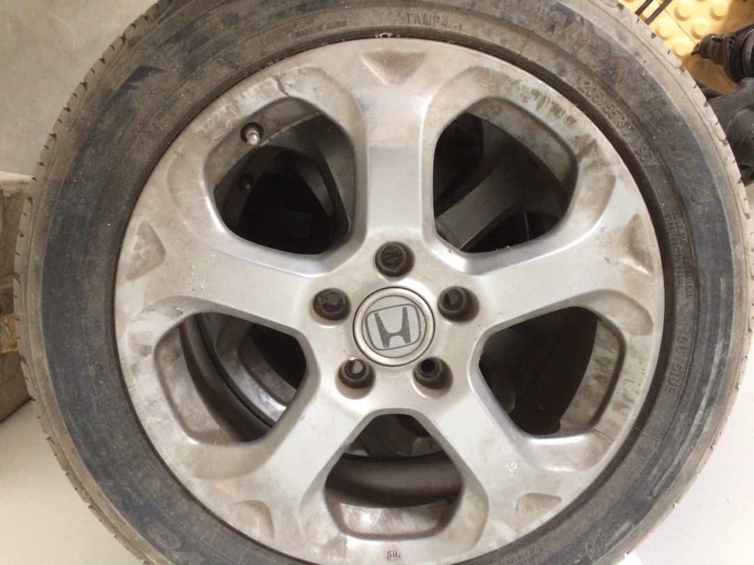 Honda stream rsz rims 17 inch only ……no nego , Car Accessories, Tyres ...