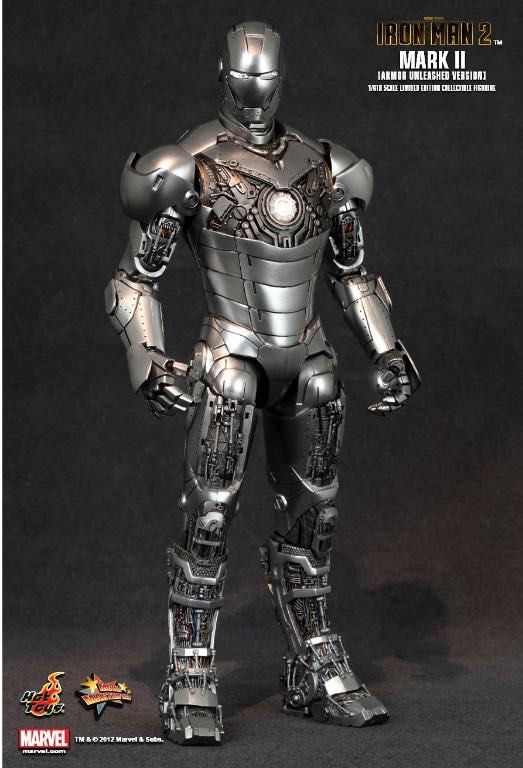 Hot Toys Iron Man Mark 2 Armor Unleashed Ver., Hobbies & Toys, Toys ...