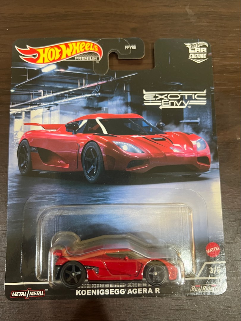 Hot Wheels Exotic Envy Koenigsegg Agera R on Carousell