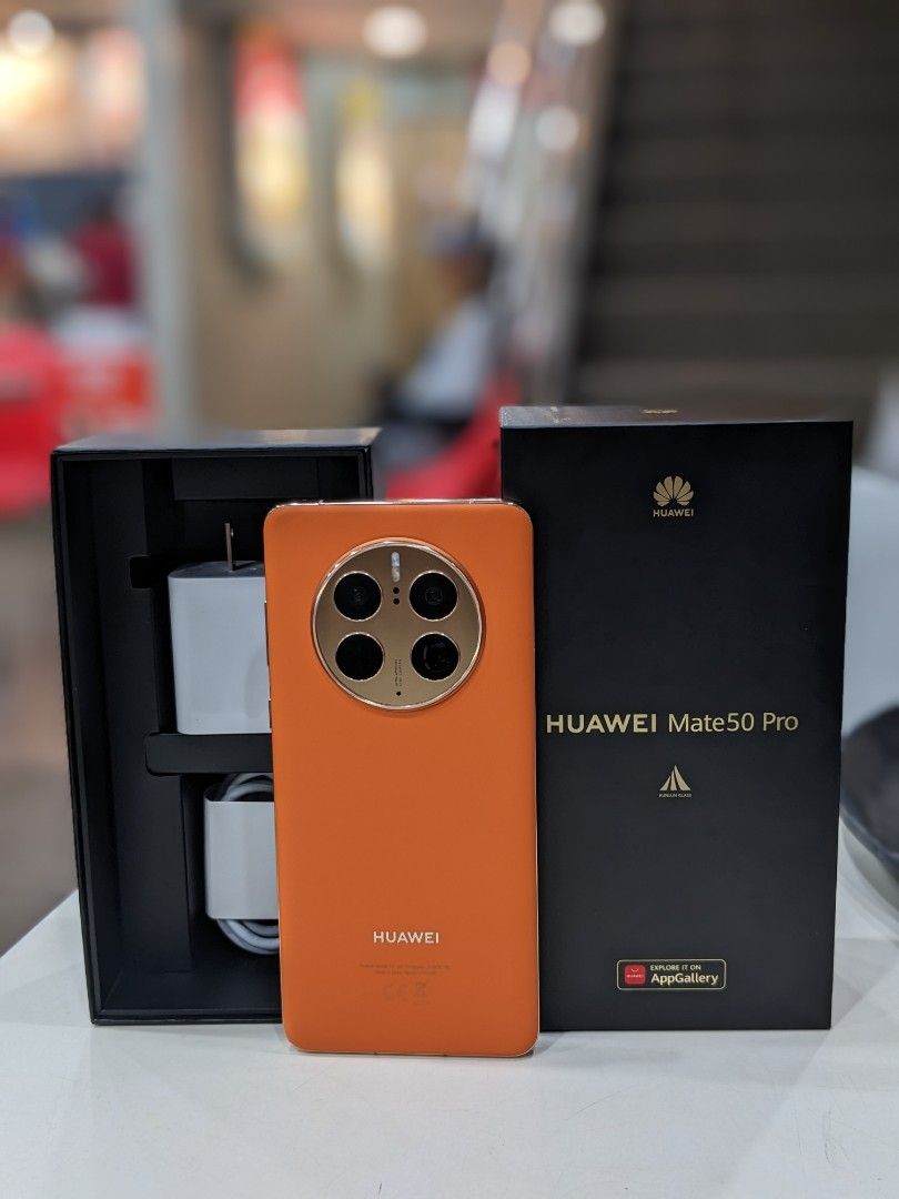 Huawei Mate 50 Pro 512GB KUNLUN ORANGE, Mobile Phones & Gadgets, Mobile ...