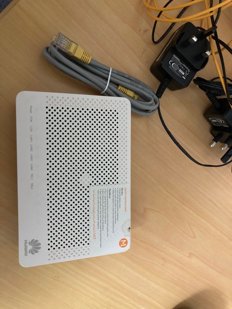 Huawei ONT fiber router, Computers & Tech, Parts & Accessories ...